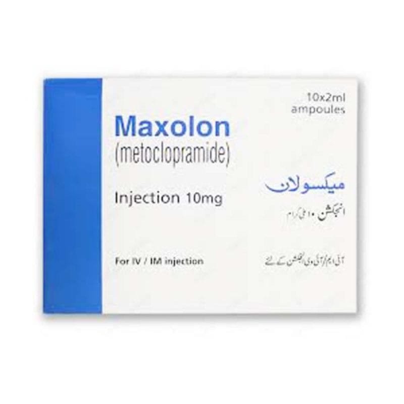 Maxolon Iv/Im Injection 10Mg (1 Box = 10 Ampoules) - Medlife - Your ...