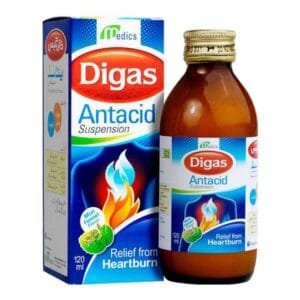 Digas Antacid Suspension 120Ml - Medlife - Your Trusted Online Pharmacy ...