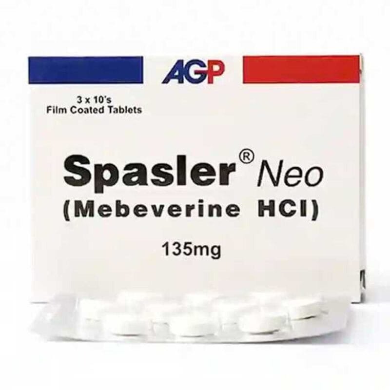 Spasler Neo Tablets 135Mg (1 Box = 3 Strips) (1 Strip = 10 Tablets ...