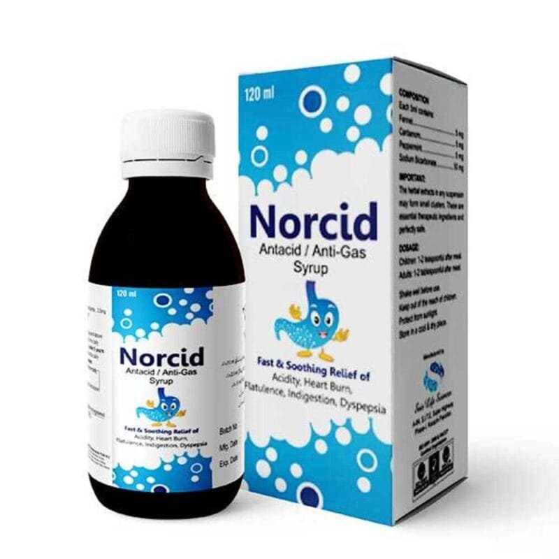 Norcid Syrup 120Ml - Medlife - Your Trusted Online Pharmacy & Medical ...